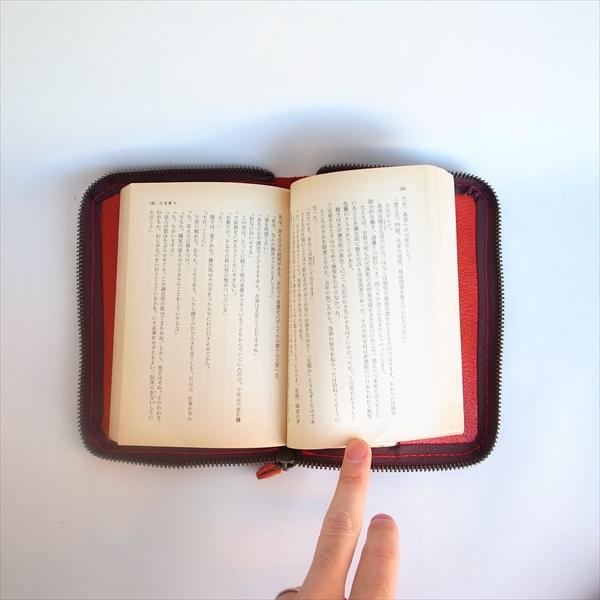 Soft leather book cover with zipper closure st-33 – X-BORDER